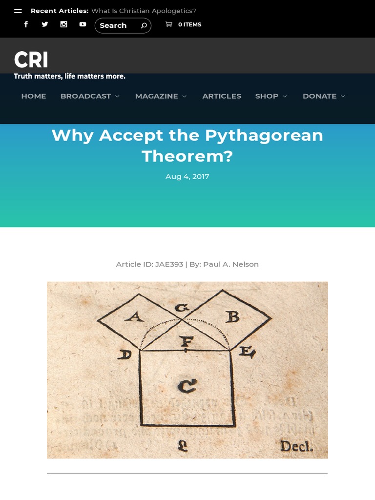Equip Org Accept Pythagorean Theorem | PDF | Meme | Richard Dawkins