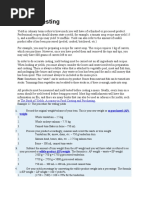 AP vs EP: Understanding Food Yields | PDF | Pound (Mass) | Foods