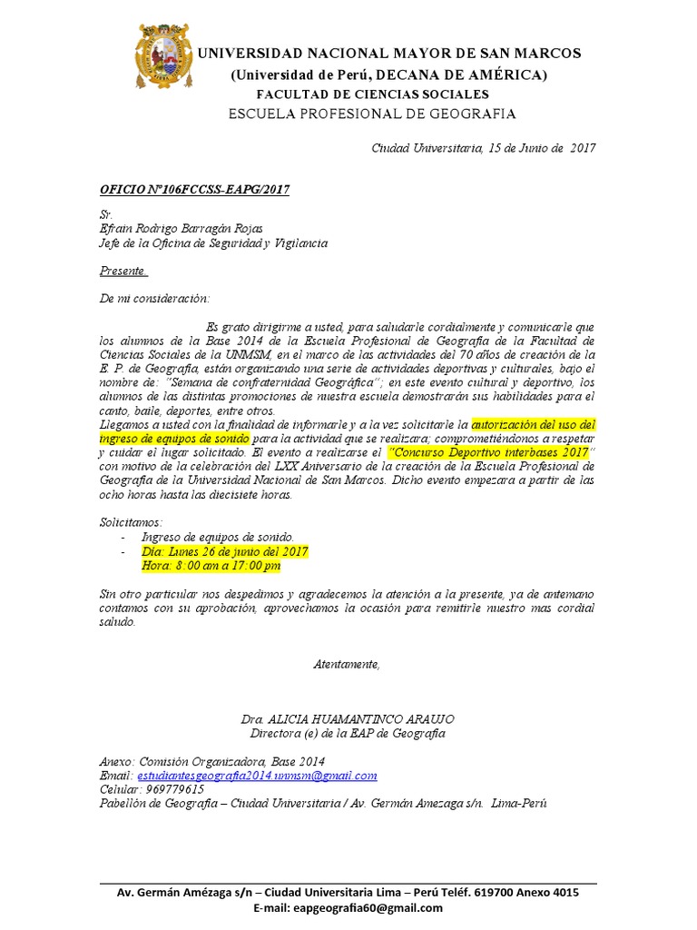 Oficio 1 SEGURIDAD VIGILANCIA | PDF