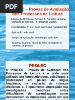 PROLEC | PDF | Palavra | Fonologia