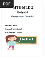 Script Parents Orientation | PDF