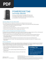 Poweredge t560 Spec Sheet | PDF | Scalability | Solid State Drive