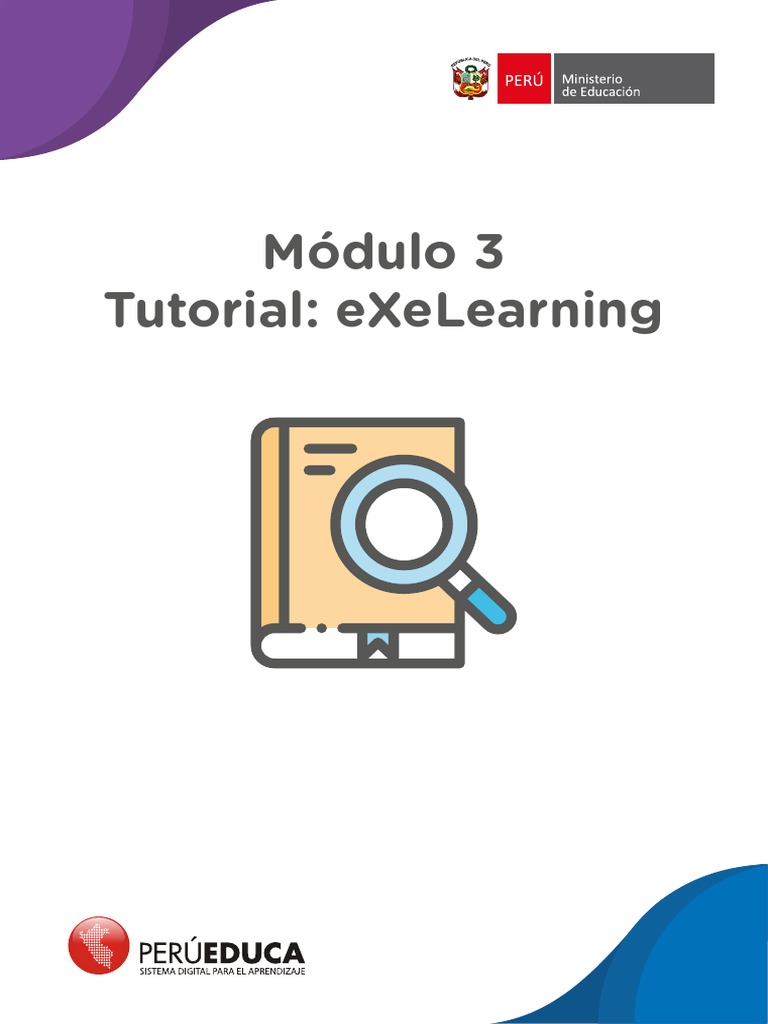 Módulo 3 - Tutorial - eXeLearning | PDF | Informática | Software