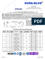 C900 PVC Pipe Specifications & Dimensions | PDF | Pipe (Fluid ...