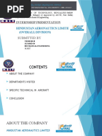 HAL Internship Report | PDF | Helicopter Rotor | Transmission (Mechanics)