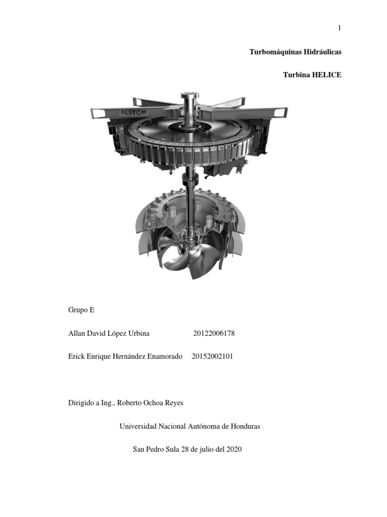 TH - Turbina Axial Helice - Grupoe | PDF | Turbina | Turbomaquinaria