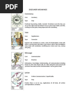 The Kipper Meanings Below Are Based On The Earliest Deck Instructions | PDF