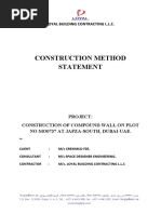 Method Statement For ROOF SHEET | PDF | Roof | Building Engineering