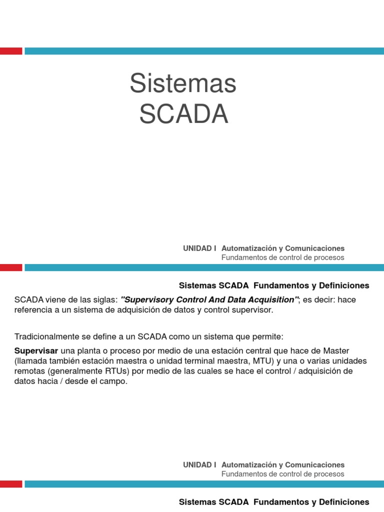 Sistemas SCADA PDF | PDF | Scada | Usabilidad
