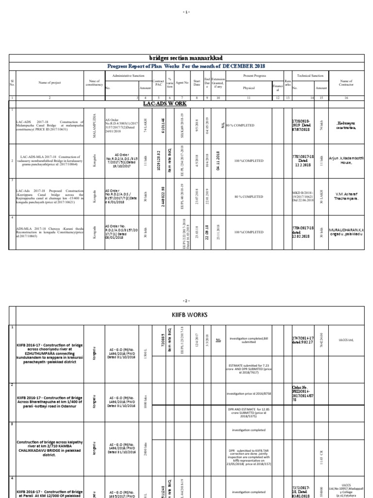 New Proforma Progress Report | PDF