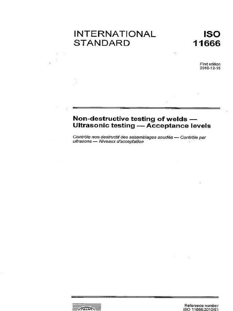 En Iso 11666 5 PDF | PDF