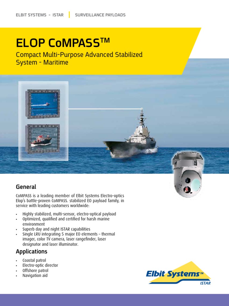 Elop Compass: Compact Multi-Purpose Advanced Stabilized System ...