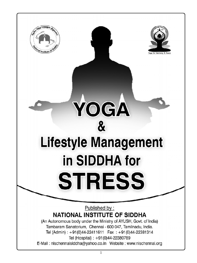 Yogam & Siddha For Stress | PDF | Breathing | Exhalation