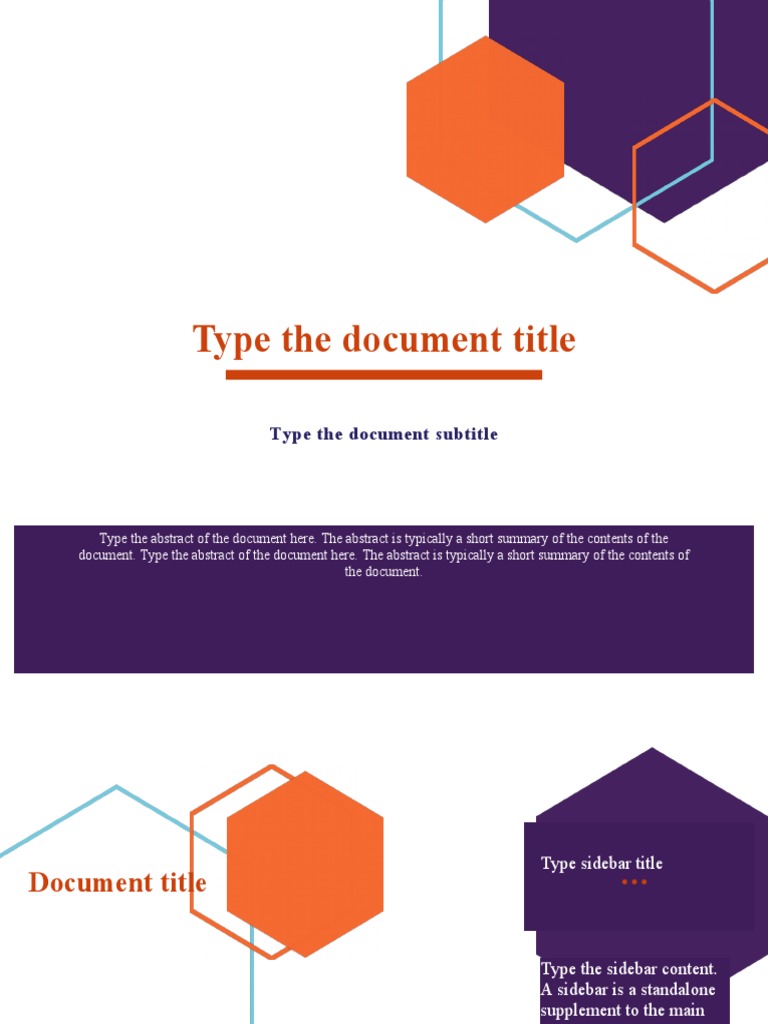Document Structure and Design Tips | PDF