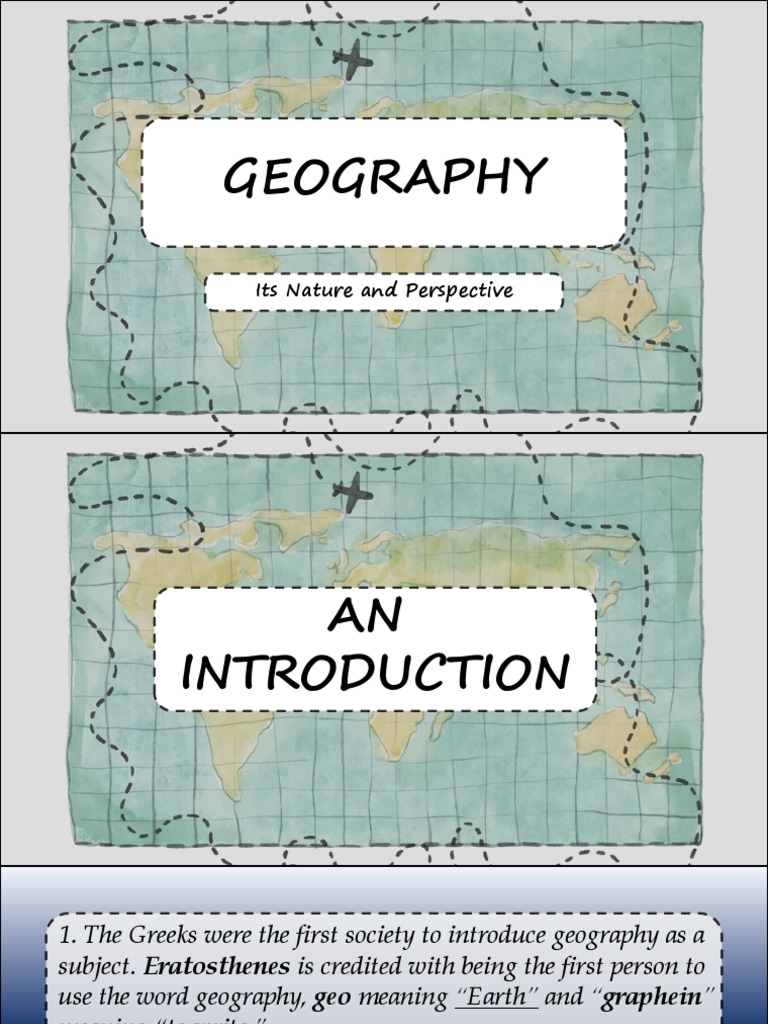 An Introduction to Key Concepts and Themes in Geography | PDF ...