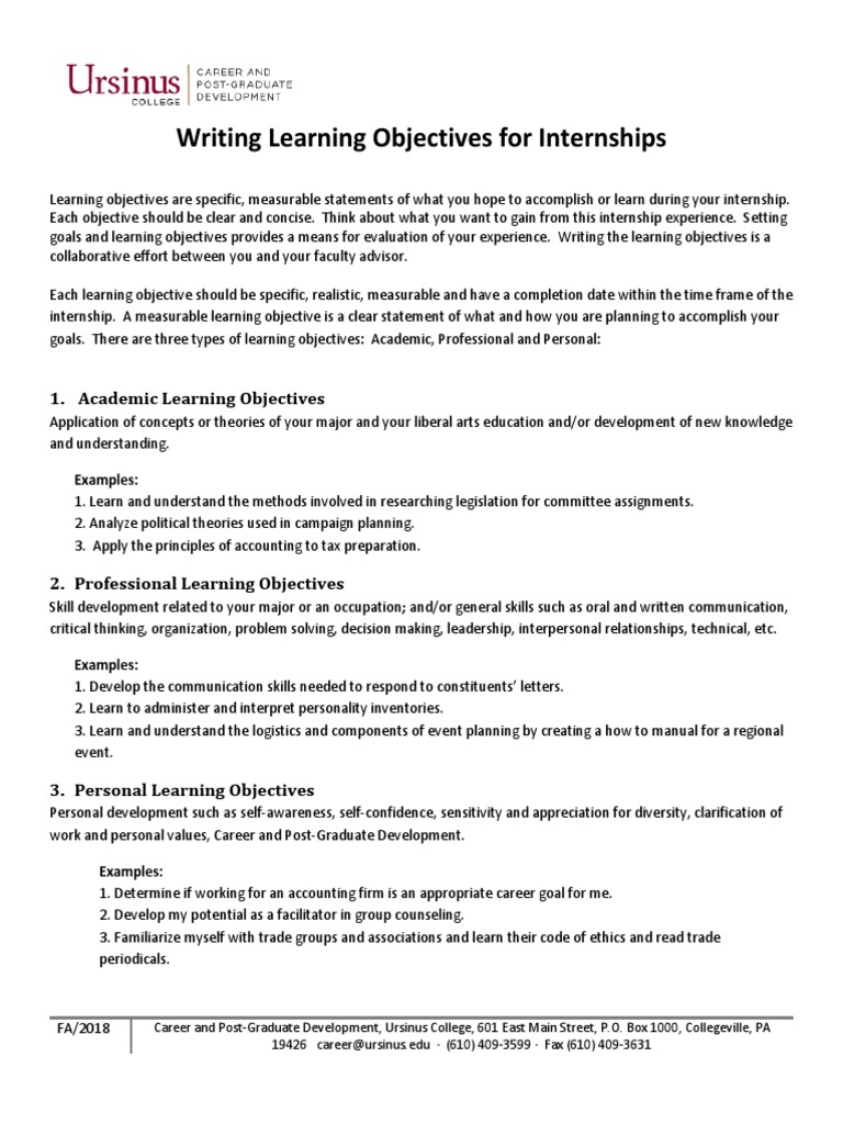 Writing Learning Objectives | PDF | Critical Thinking | Learning