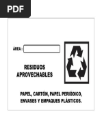 Rótulo Segregación Residuos Orgánicos | PDF