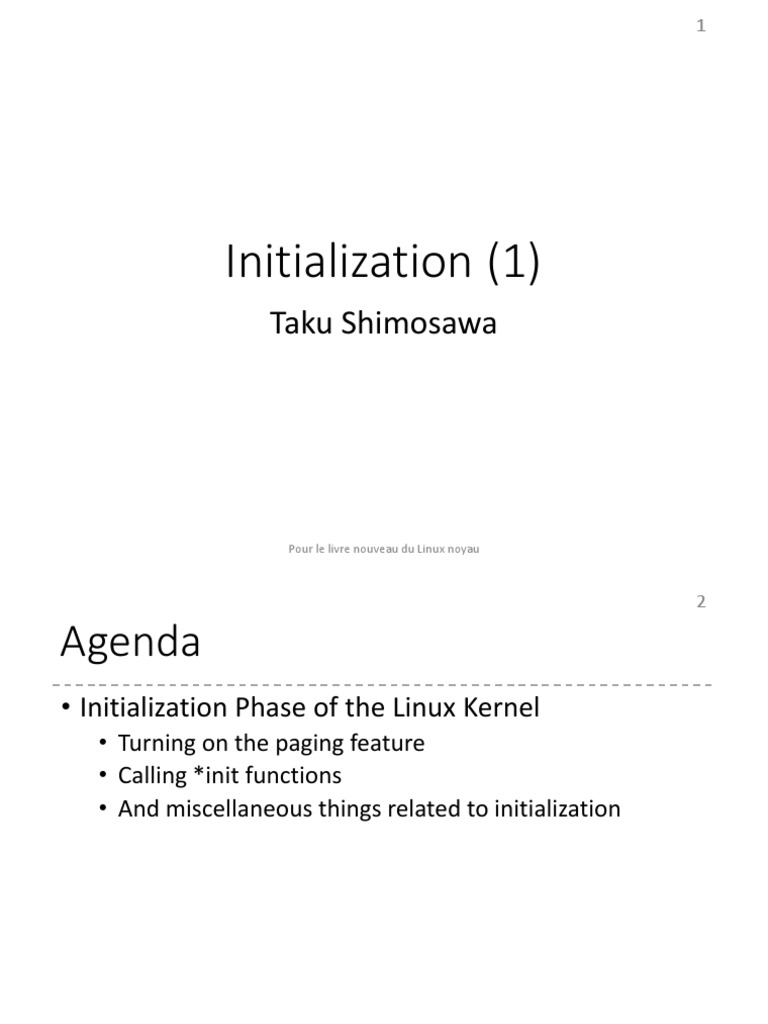 Linux Initialization Process | PDF | 64 Bit Computing | Arm Architecture