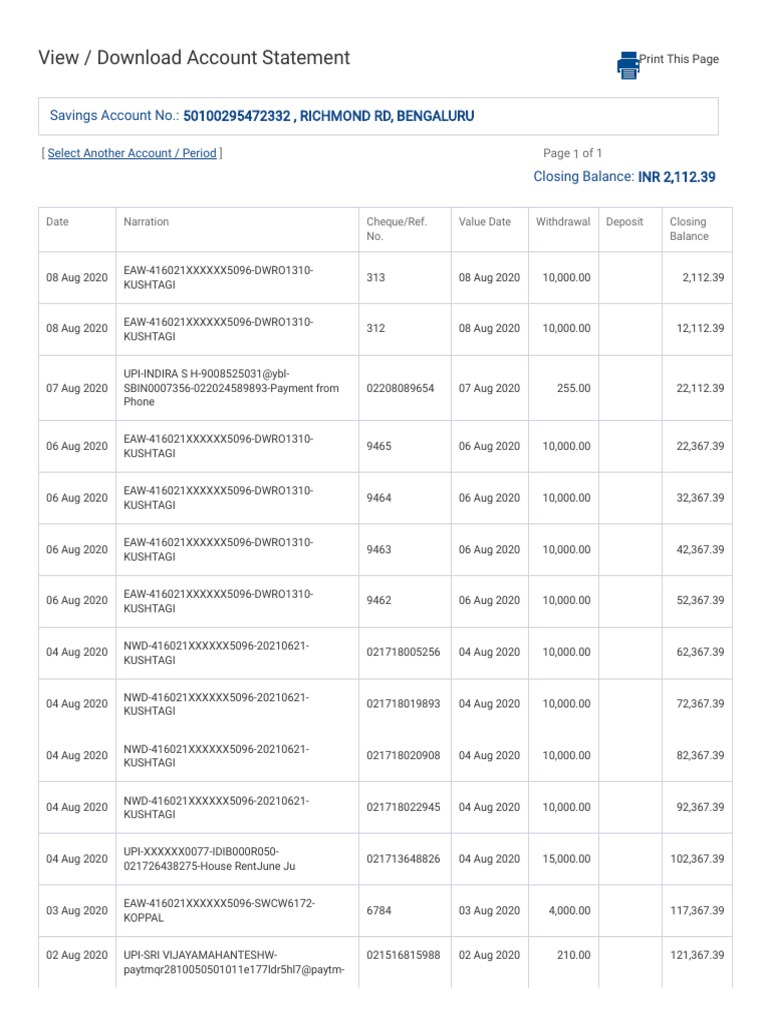 Welcome To HDFC Bank NetBanking PDF | PDF | Banking | Financial Services