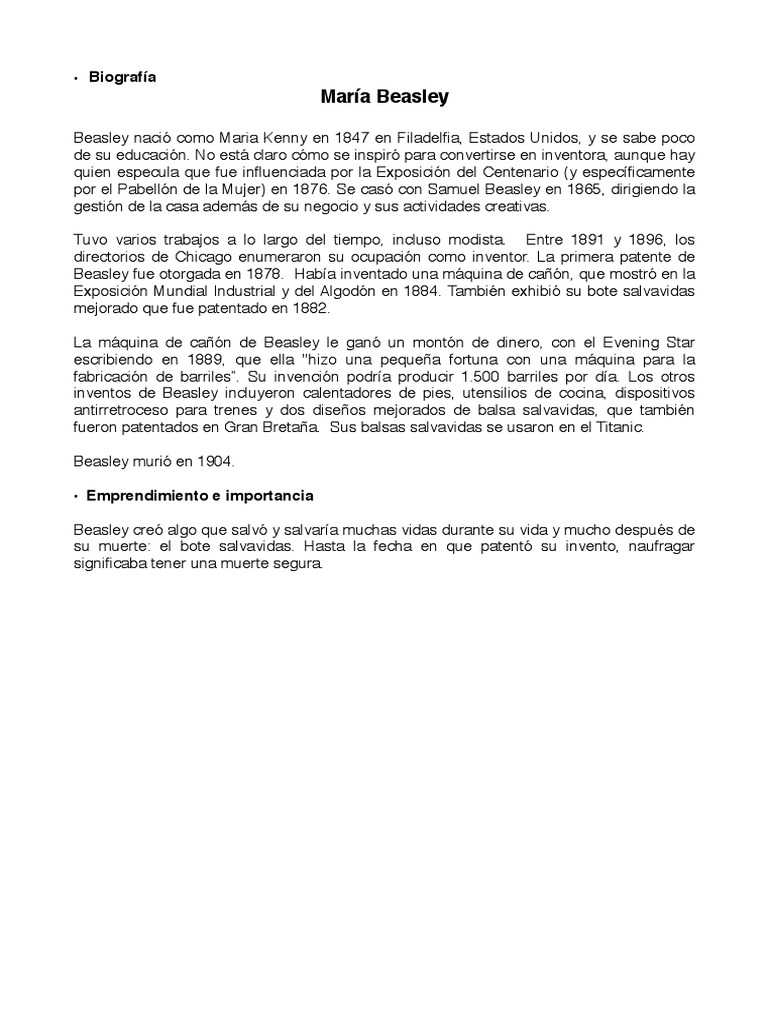 Maria Beasley | PDF