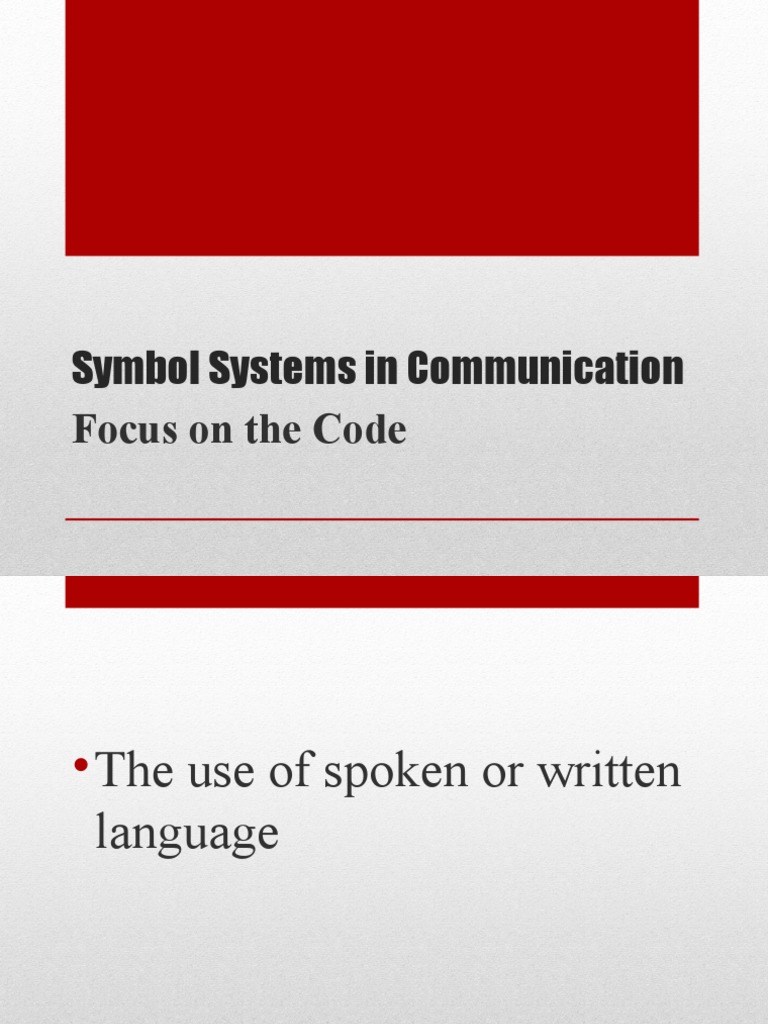 Symbol Systems in Communication | PDF | Phonology | Word
