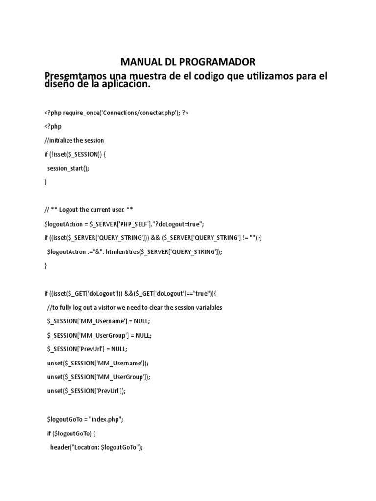Manual Del Programador | PDF | Computer Programming | Computer Data