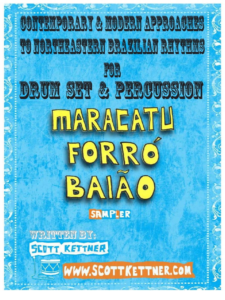 Brazilian Rhythms For Drum Set | PDF | Performing Arts | Jazz Music