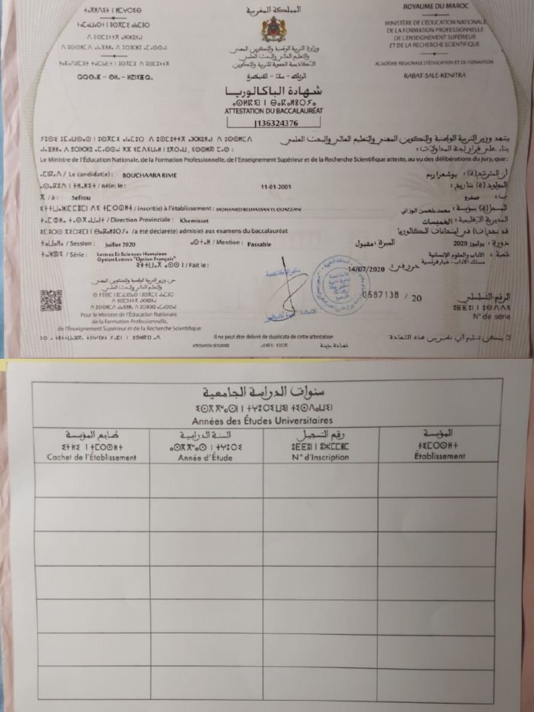 Bac RECTO VERSO PDF | PDF