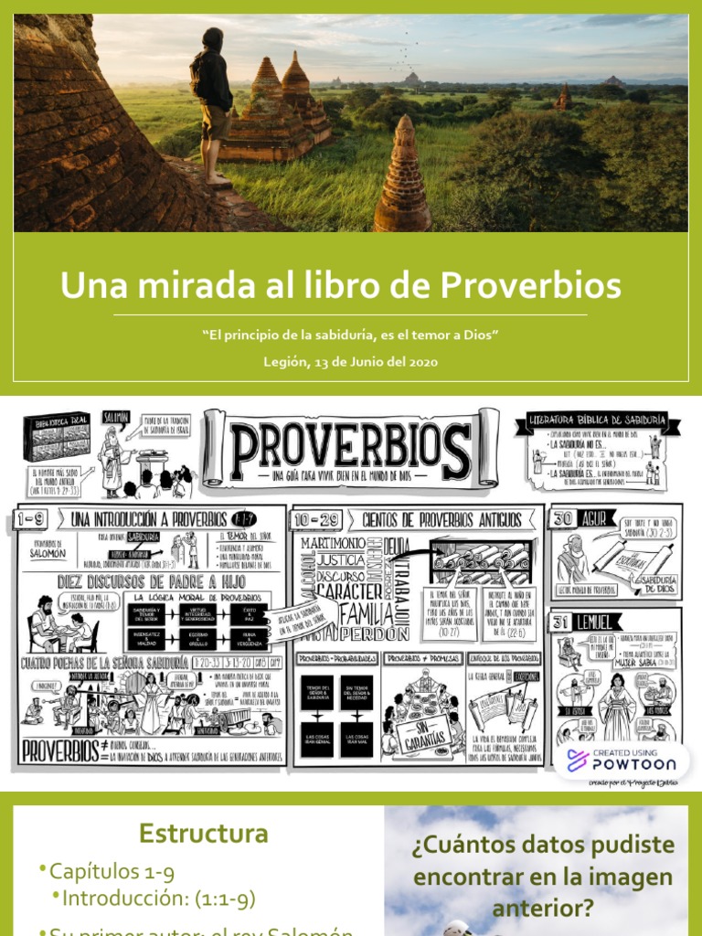 Una Mirada Al Libro de Proverbios | PDF | Libro de proverbios ...