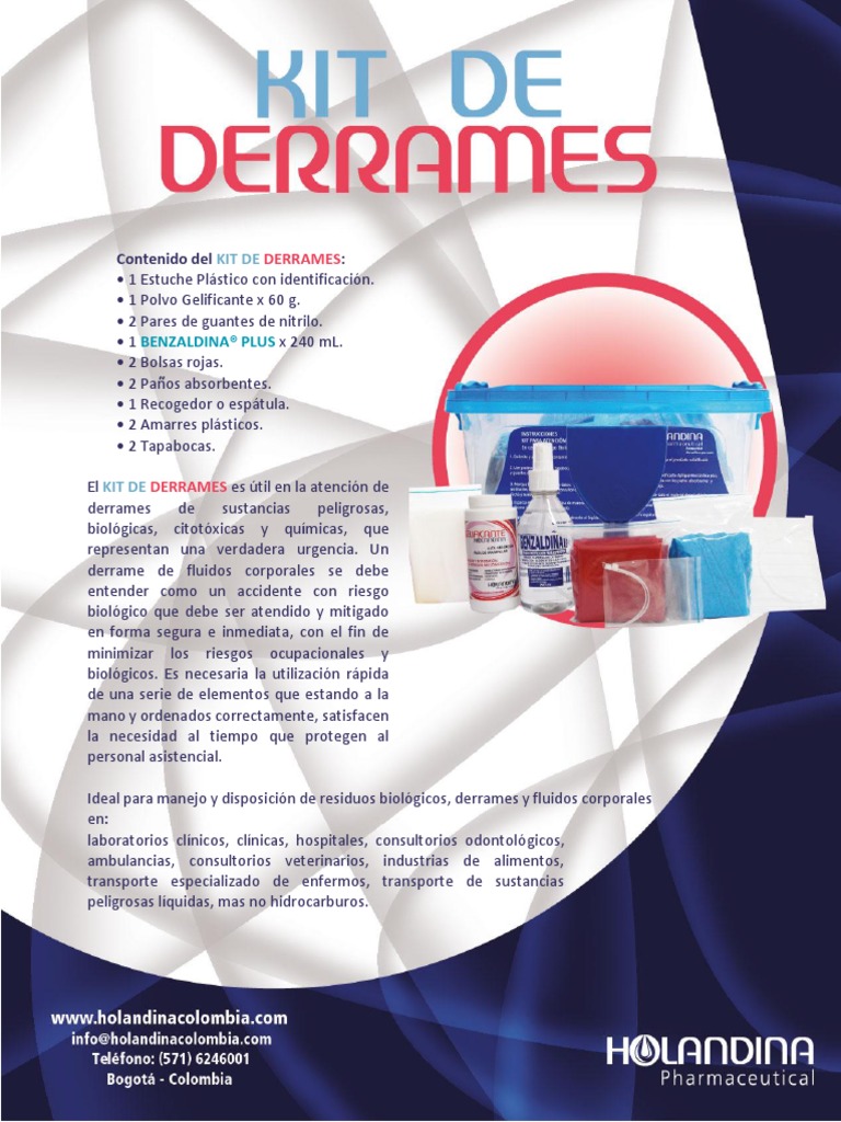 Kit de Derrames 01 2020 1 | PDF | El plastico | Residuos