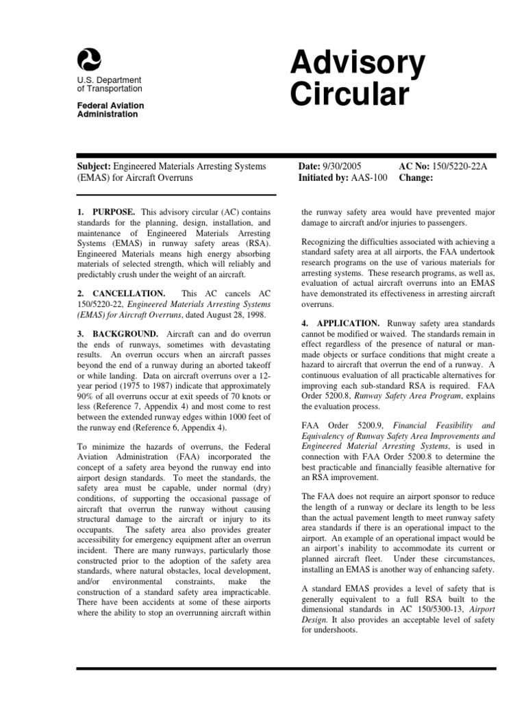 Advisory Circular | PDF | Runway | Aerospace