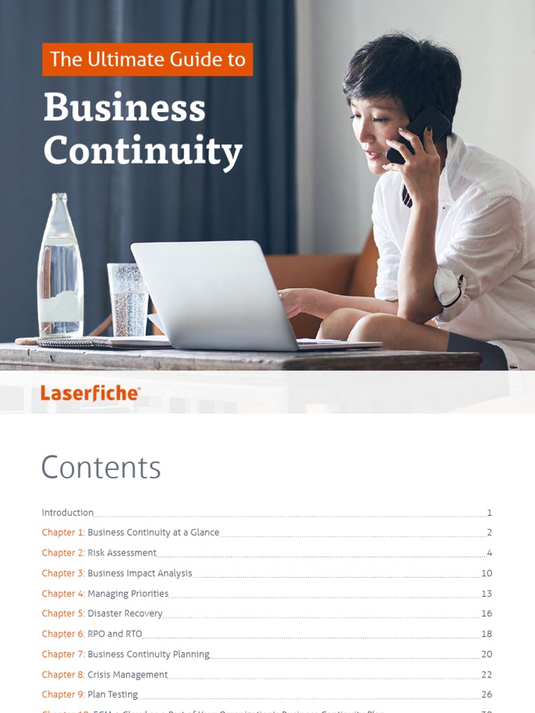Business Continuity: The Ultimate Guide To | PDF | Disaster Recovery ...