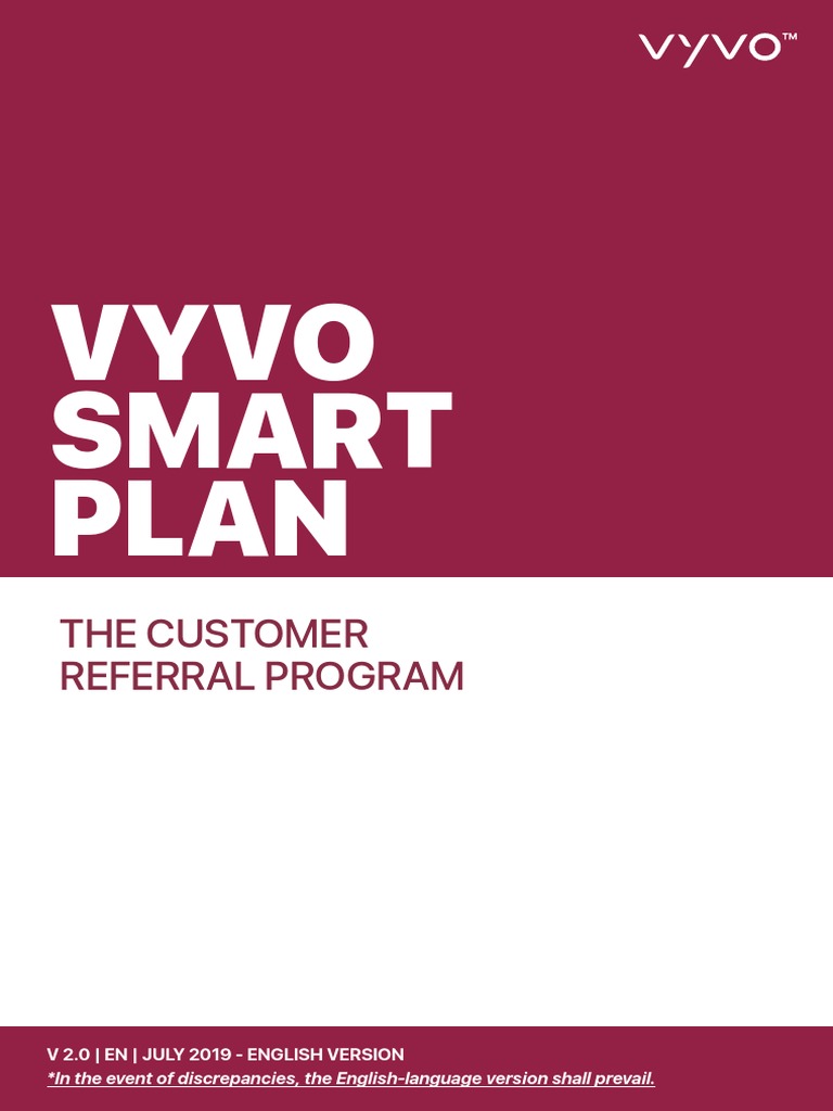 Vyvo Smart Plan: The Customer Referral Program | PDF | Economies | Business