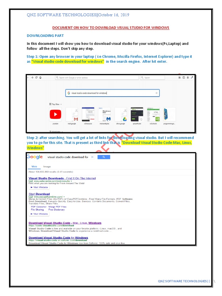 QNZ SOFTWARE TECHNOLOGIES - October 16, 2019 | PDF | Installation (Computer Programs) | Software