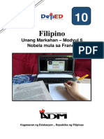 Filipino Module 2 Corrected Grade 10 Quarter 2 | PDF