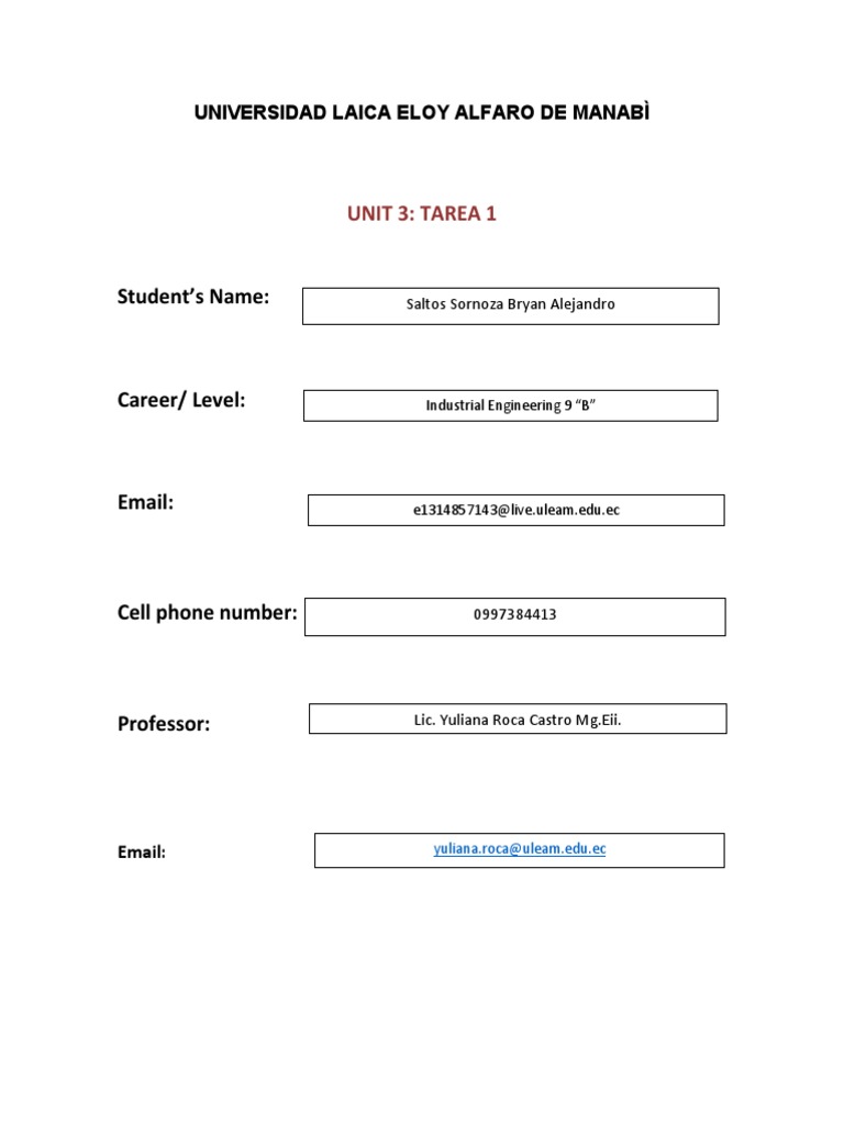 Unit 3 Activity 1-1597187907 | PDF | Adverb | Syntactic Relationships
