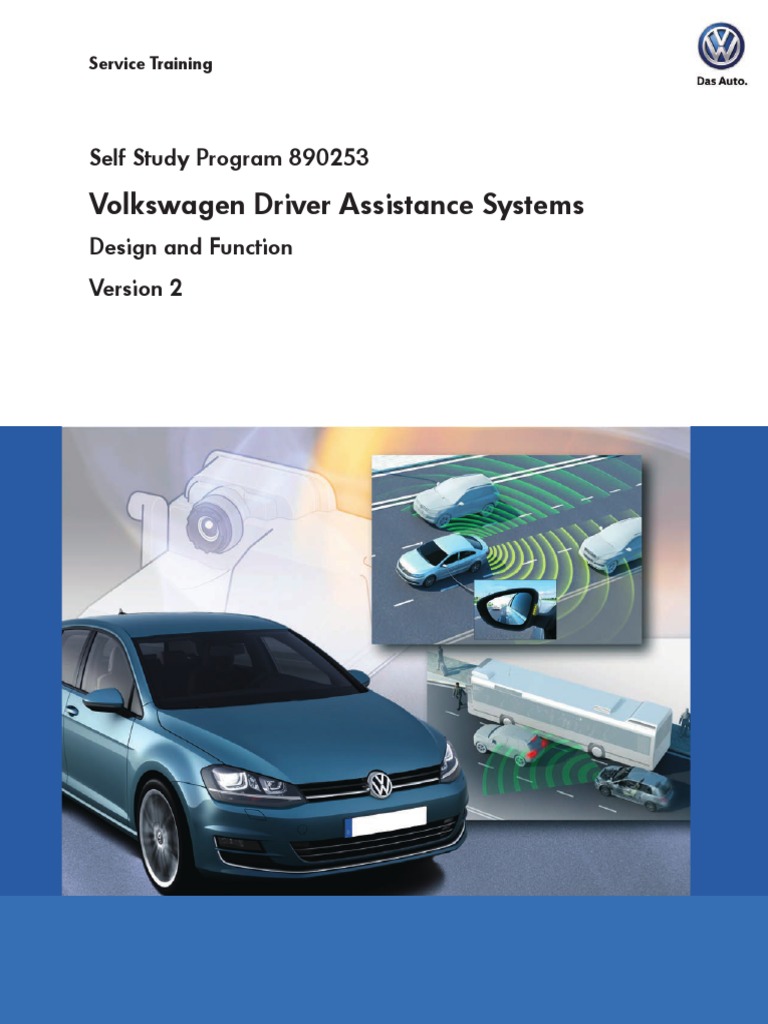 Pps 890253 VW Driver Assistance Systems Eng | PDF | Traffic Collision ...