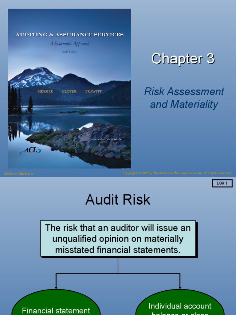 Risk Assessment and Materiality: Mcgraw-Hill/Irwin | PDF | Embezzlement ...