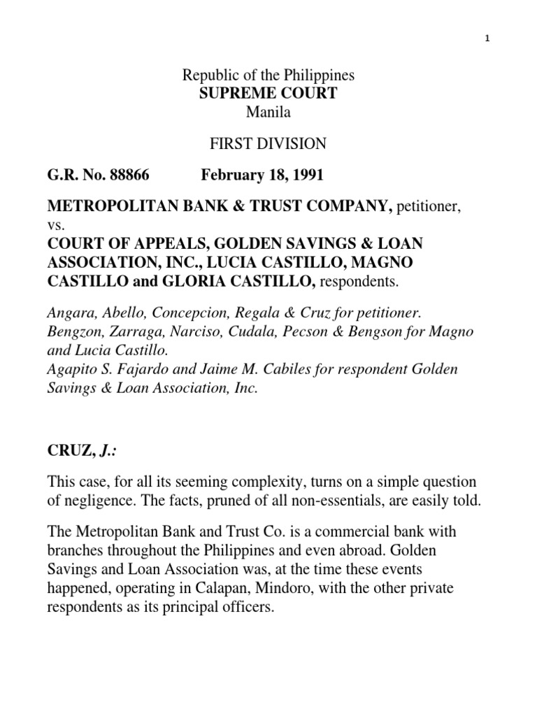 Nego Cases | Download Free PDF | Cheque | Overdraft