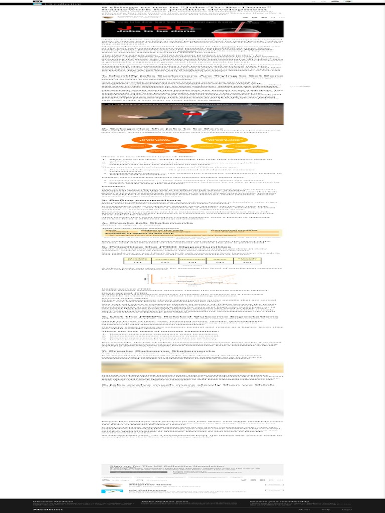 8 Things To Use in "Jobs-To-Be-Done" Framework For Product Development - by Zbigniew Gecis - UX ...