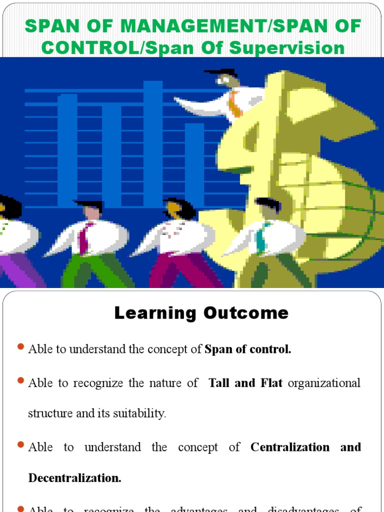 Span of Management/Span of CONTROL/Span of Supervision | Download Free ...