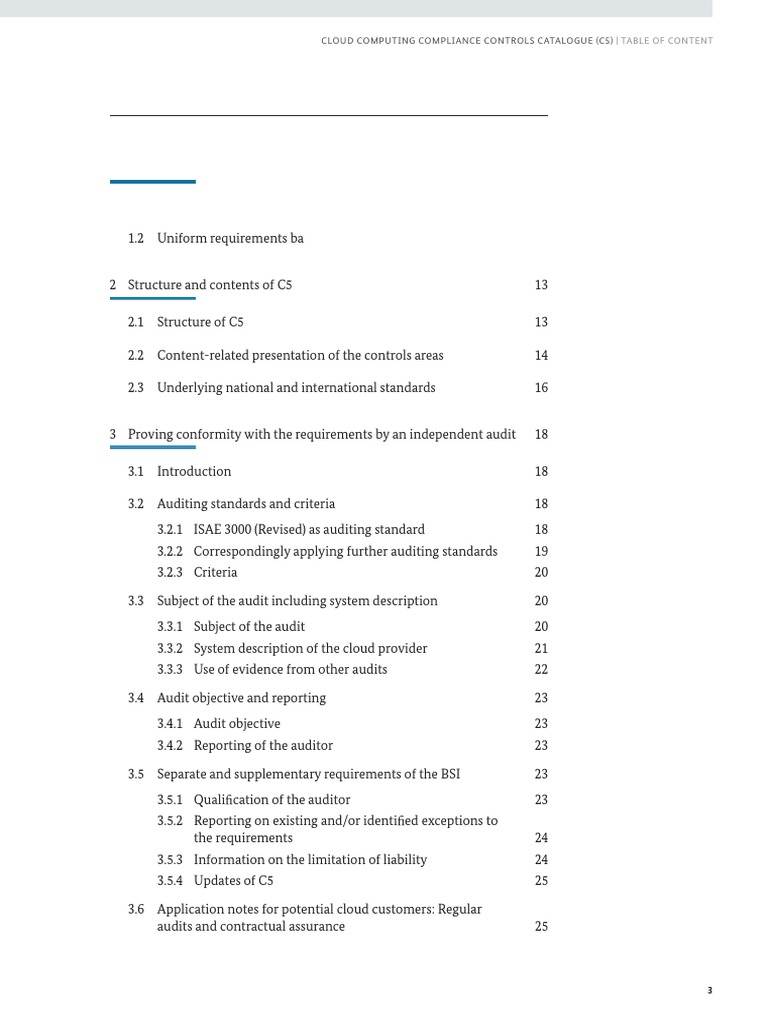 Cloud Computing C5 Compliance Controls Guide | PDF