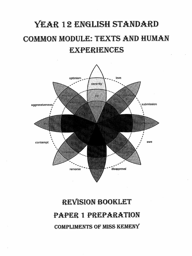 Paper 1 Standard Revision Booklet 2020 | PDF