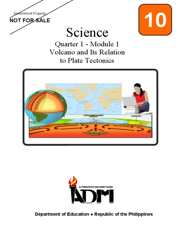 Science: Quarter 1 - Module 1 Volcano and Its Relation To Plate ...