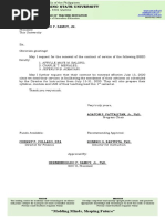 Letter of Intent For Shifting Courses Template | PDF