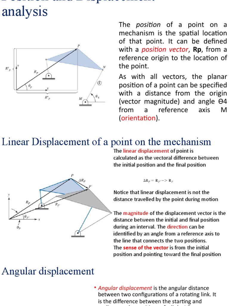 Position Vector: Orientation | PDF | Angle | Euclidean Vector