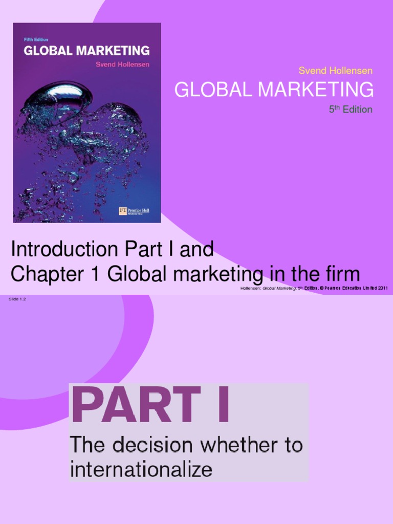Global Marketing | PDF | Economies Of Scale | Value Chain