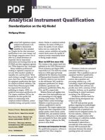 Usp 1058 Analytical Instrument Qualification | PDF | Verification And ...