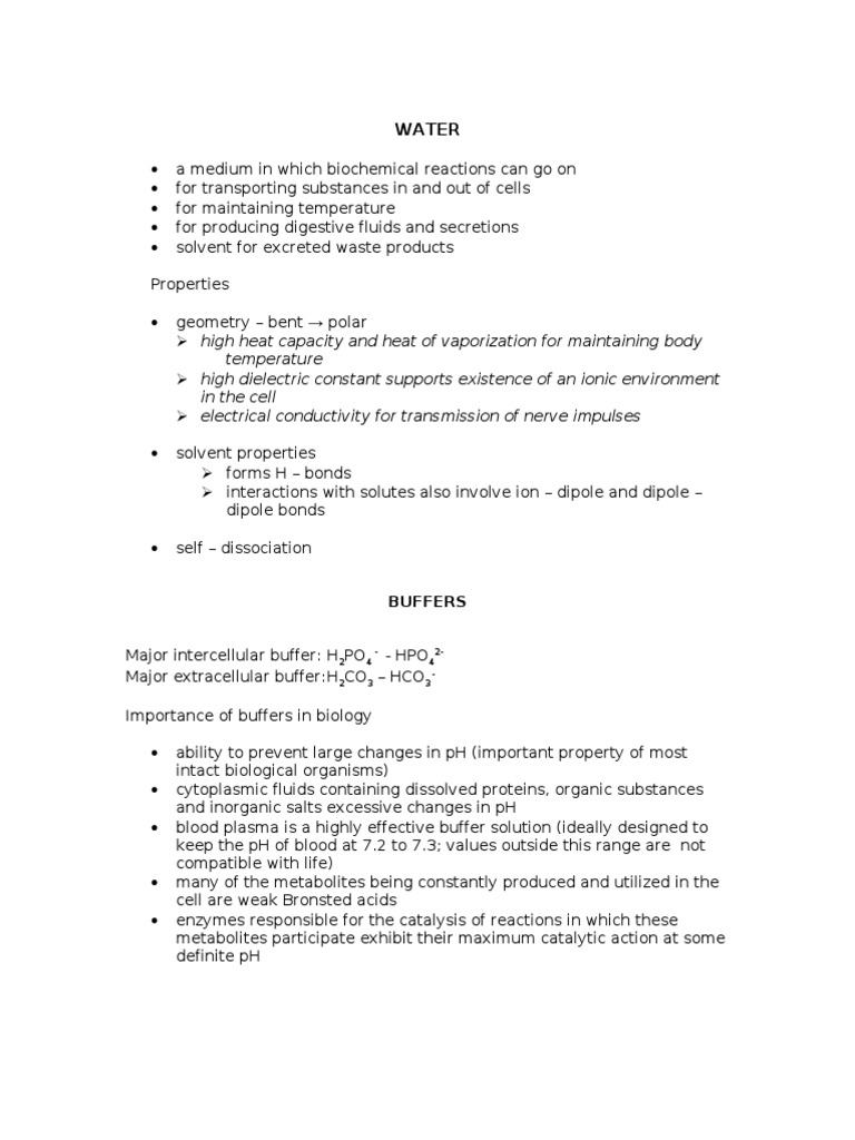 WATER | PDF | Science & Mathematics