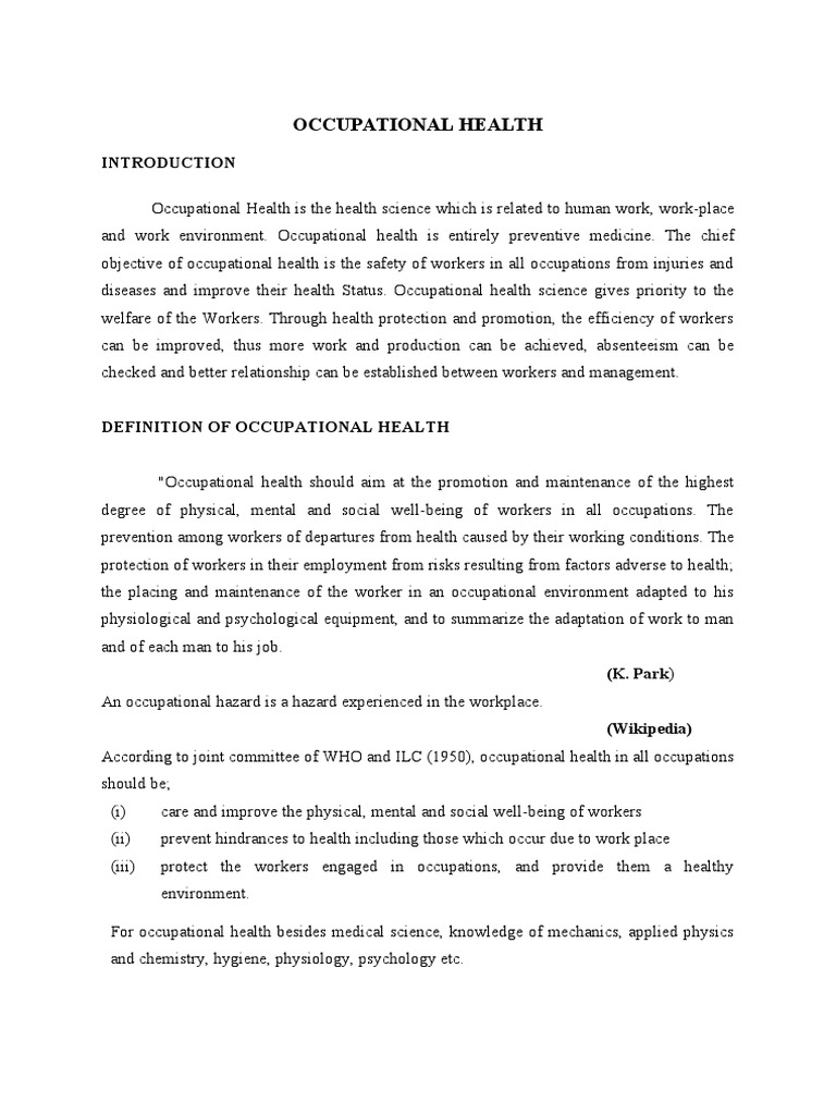 Occupational Heath Seminar | PDF | Ionizing Radiation | Occupational ...